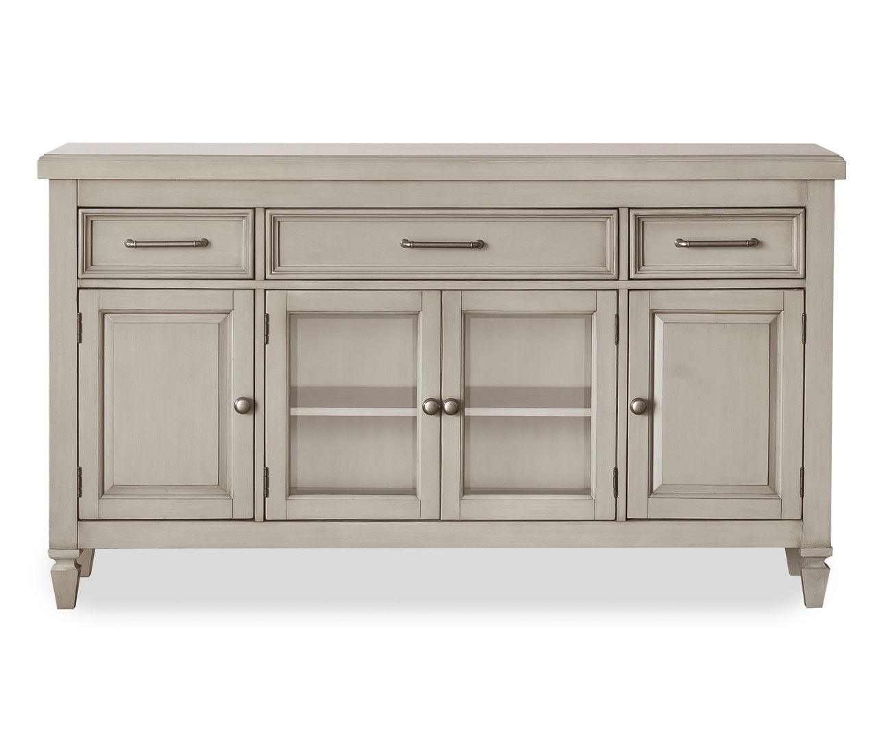 Gray 4-Door & 3-Drawer Console | Big Lots