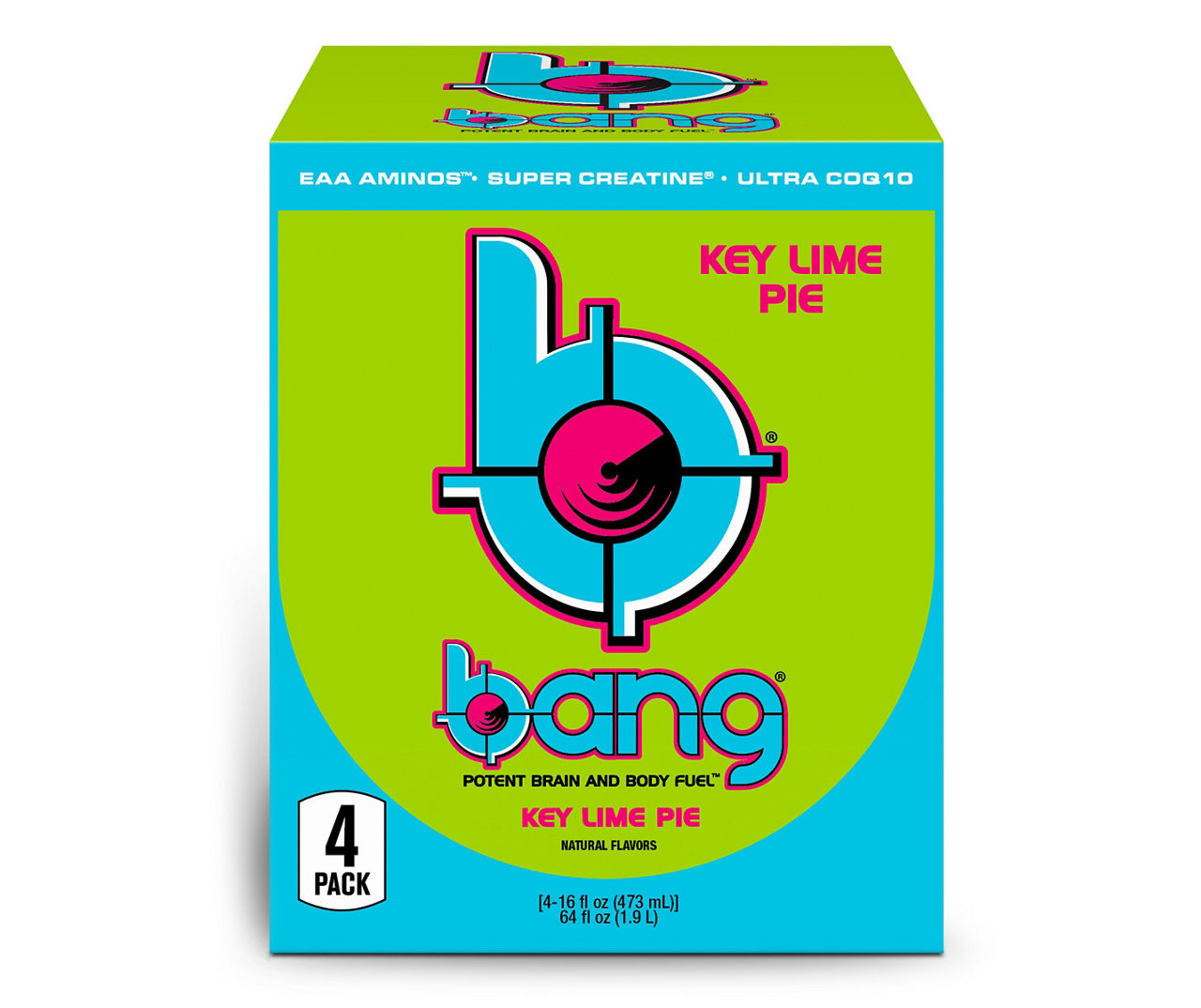 Bang Key Lime Pie Energy Drink 16 Oz. Cans, 4-Pack | Big Lots