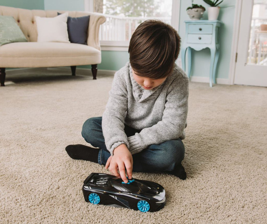 Play Zone Black & Blue Motorized Race Car Toy | Big Lots