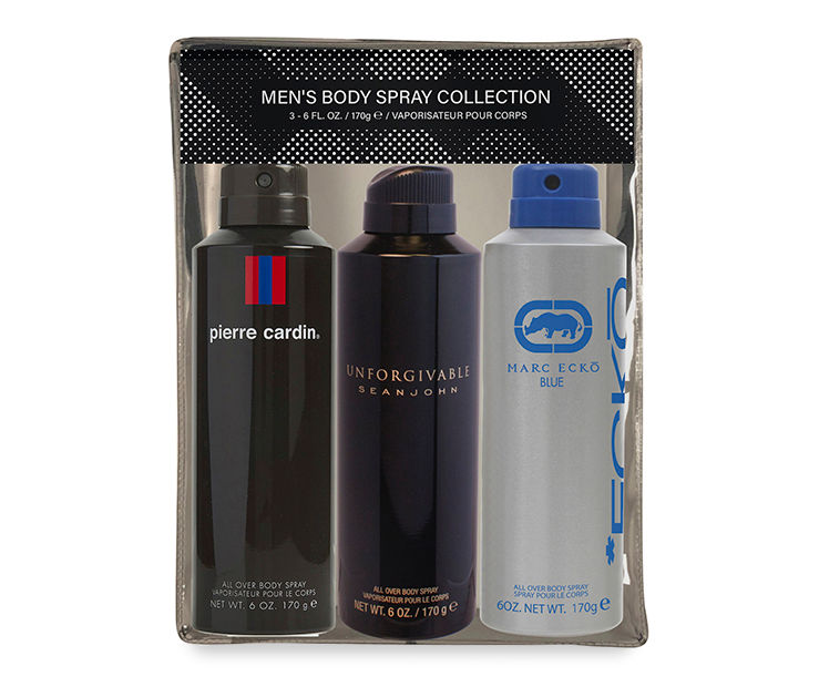 Men's Body Spray Collection 3-Piece Set | Big Lots
