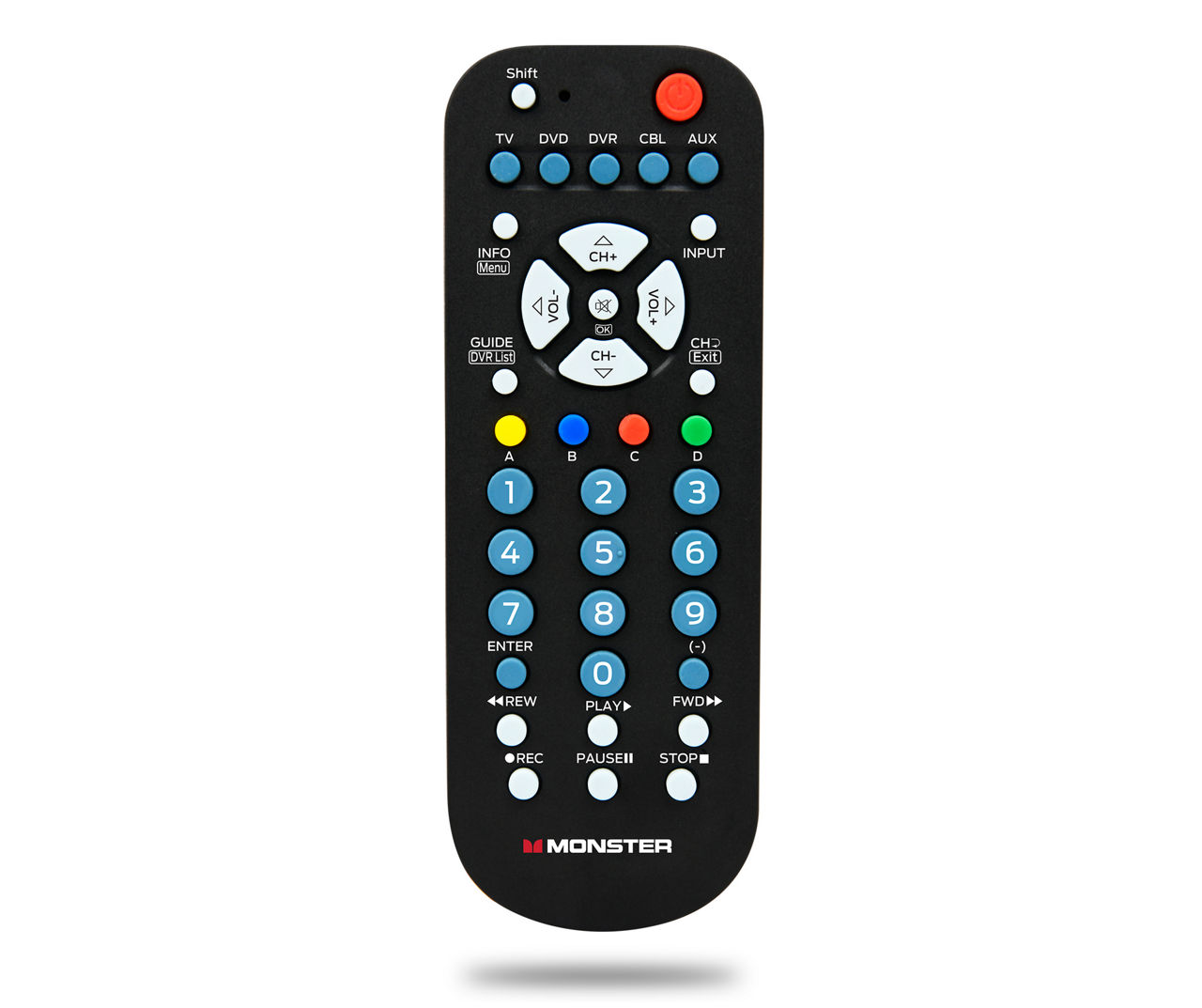 Monster Black 5-Device Universal Remote Control | Big Lots