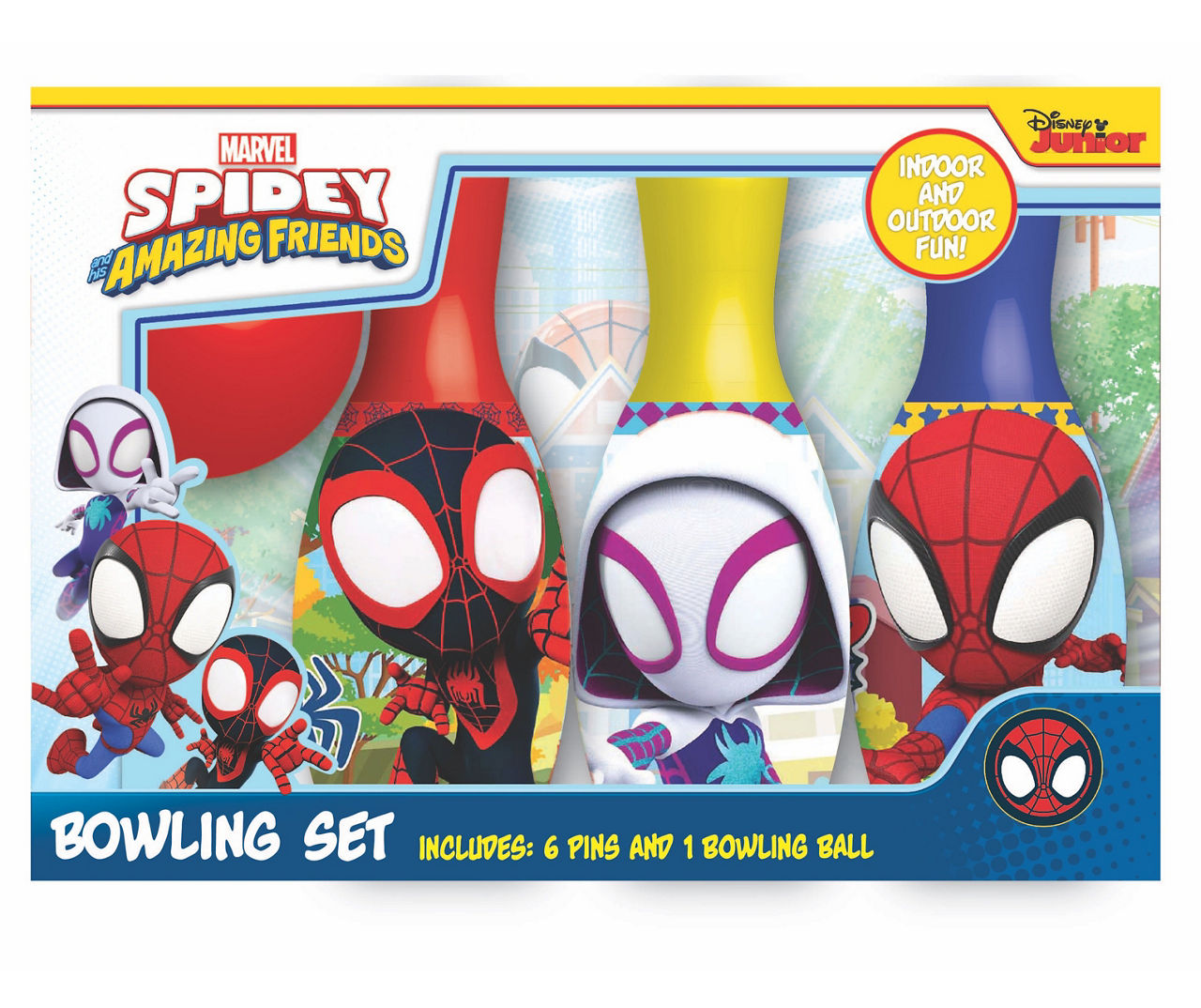 Spiderman bowling set store
