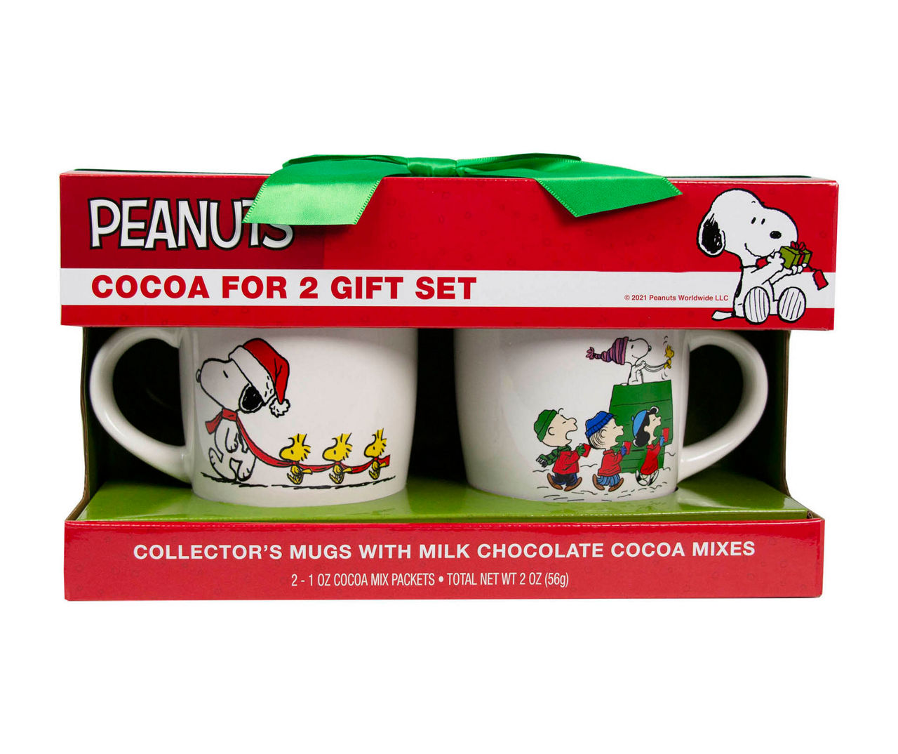Peanuts Snoopy Cocoa For 2 Gift Set | Big Lots
