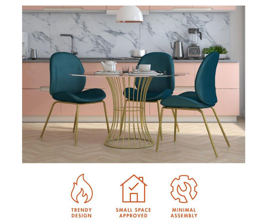 Astor velvet dining chair store