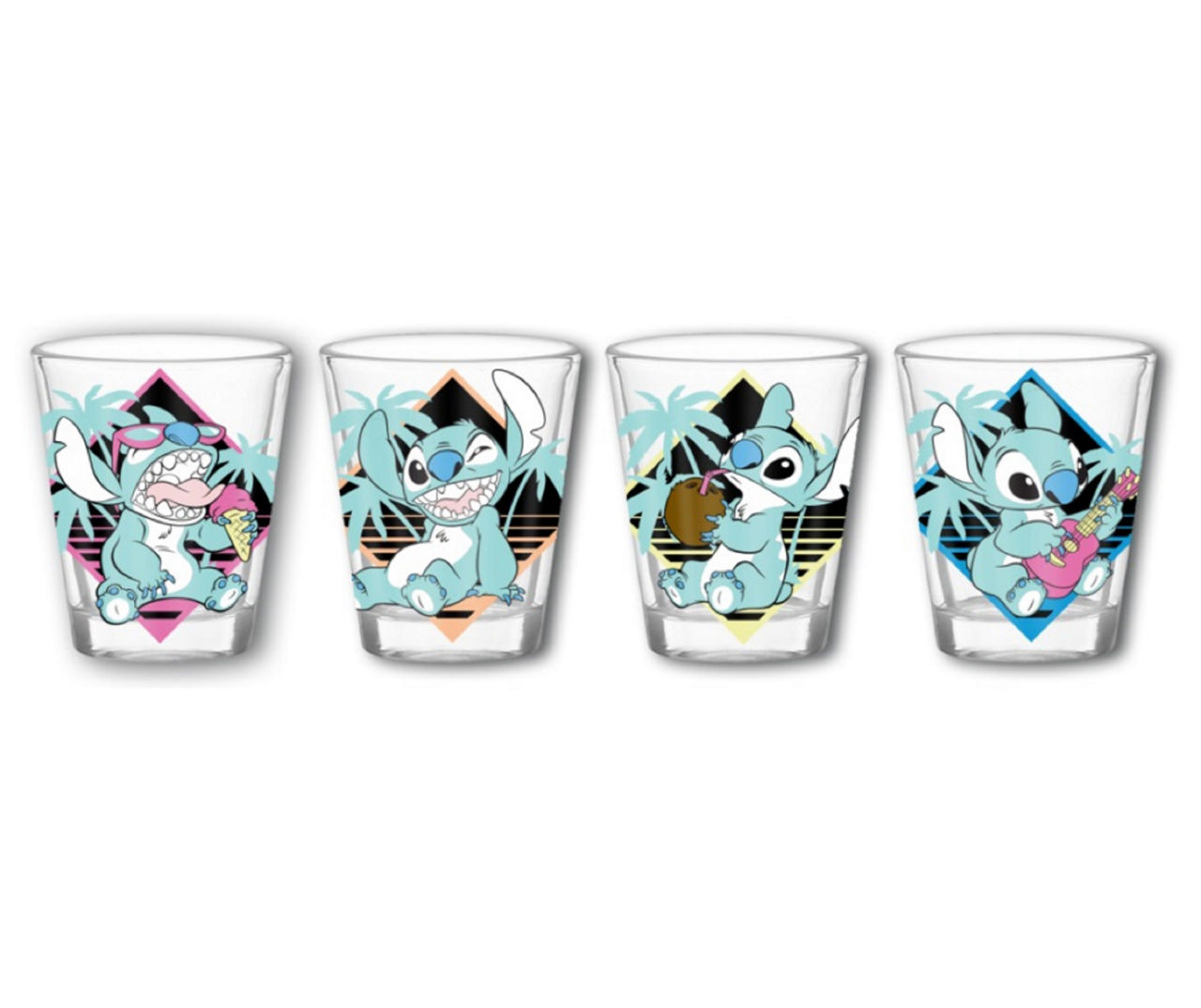 Disney Lilo & Stich 4-Piece Shot Glass Set | Big Lots
