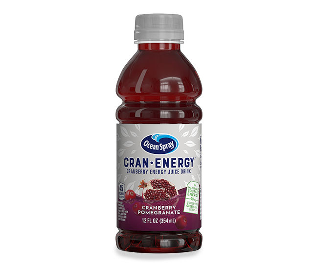 Ocean Spray Ocean Spray Cran-Energy Cranberry Pomegranate Energy Juice ...