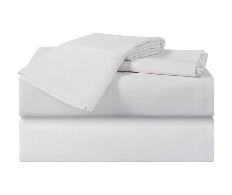 Serta Perfect Sleeper White Microfiber King 4-Piece Sheet Set | Big Lots