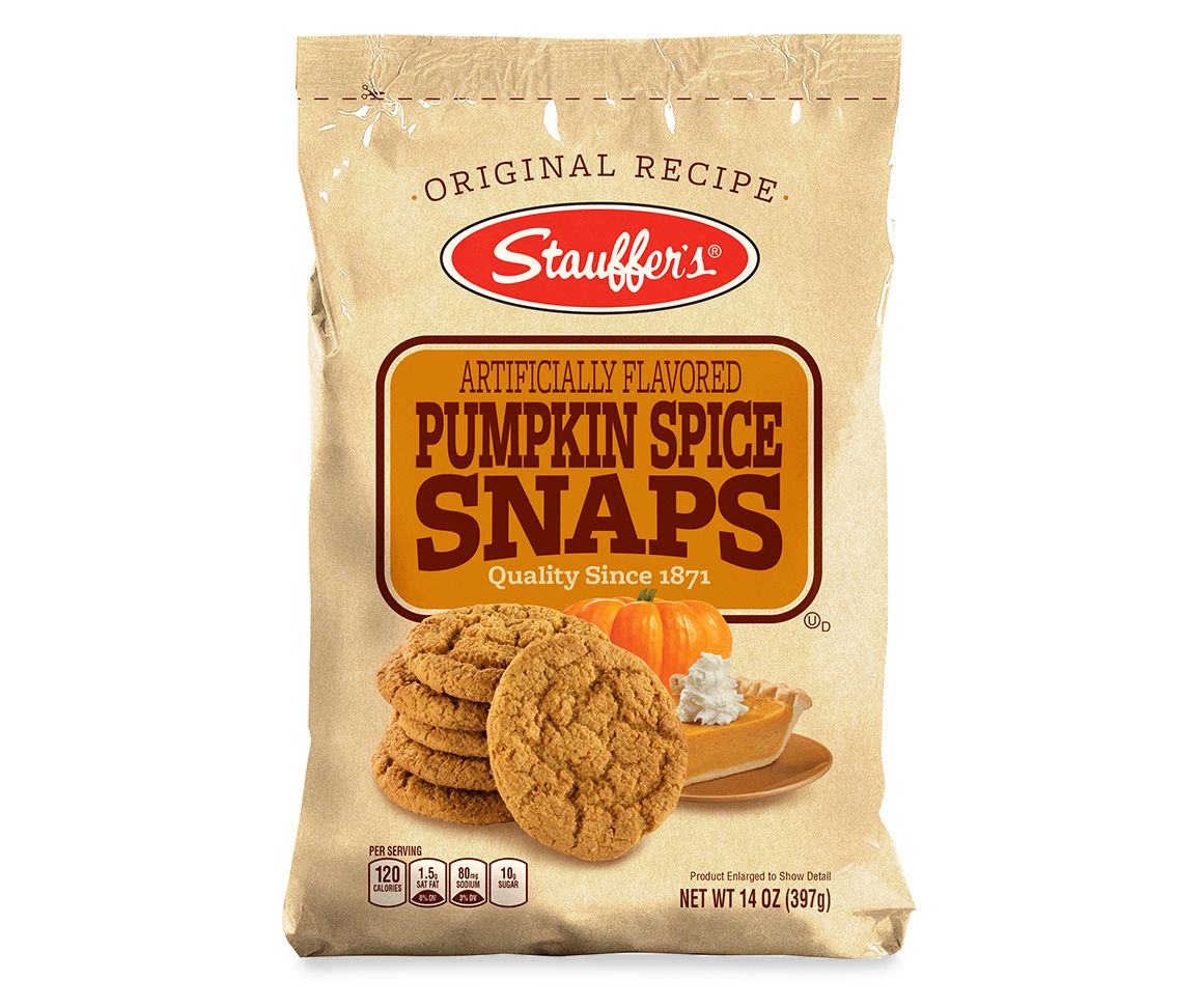 Stauffer's Pumpkin Spice Snaps, 14 Oz. | Big Lots