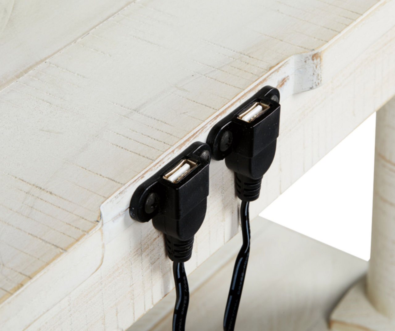 Signature Design By Ashley Dannerville Antique White 3-Tier Accent ...