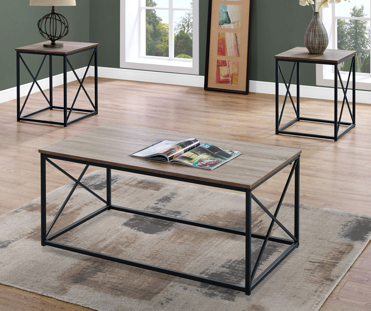Big lots rustic coffee table store