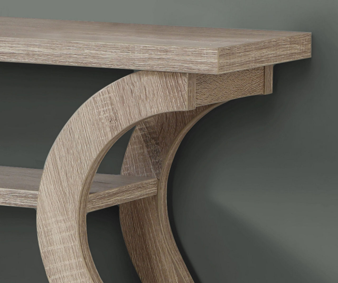 Monarch Dark Taupe Hall Console Accent Table | Big Lots