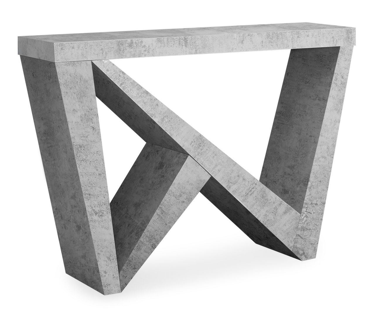 Monarch Gray Asymmetrical Console Table | Big Lots