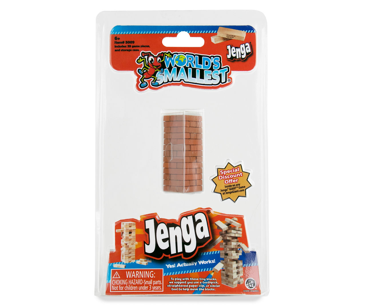 Super Impulse World's Smallest Jenga | Big Lots