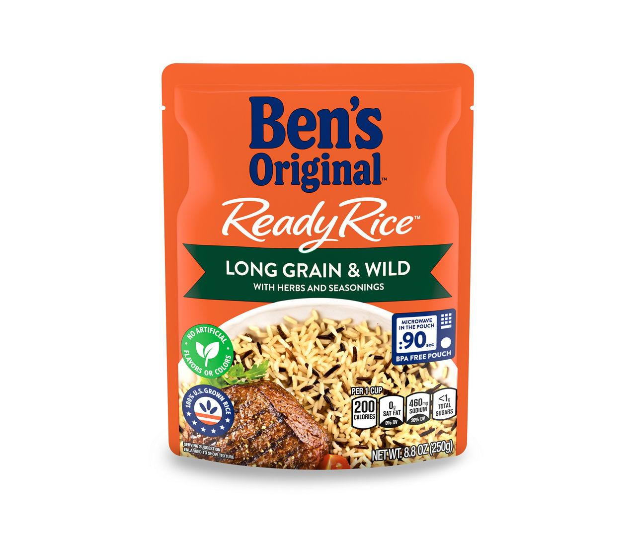 Uncle Ben's Ben's Original Ready Rice Long Grain & Wild Rice 8.8 oz ...