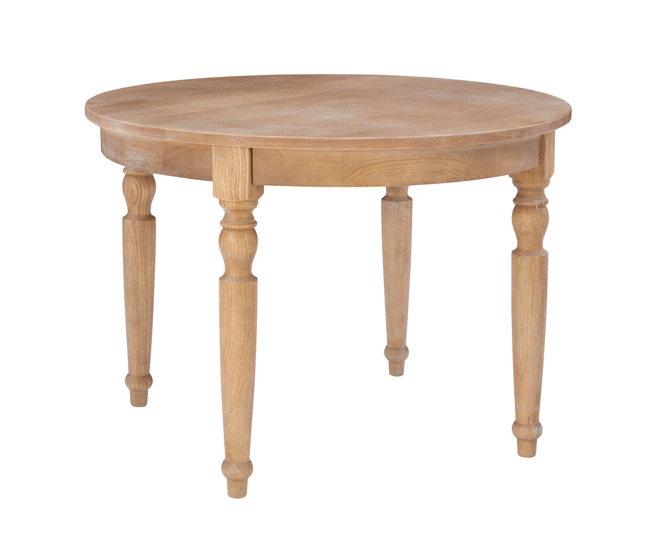 Paden Light Natural Brown Round Wooden Dining Table | Big Lots