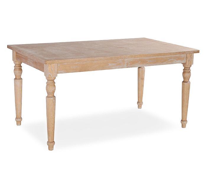 Paden Light Natural Brown Rectangular Wooden Dining Table | Big Lots