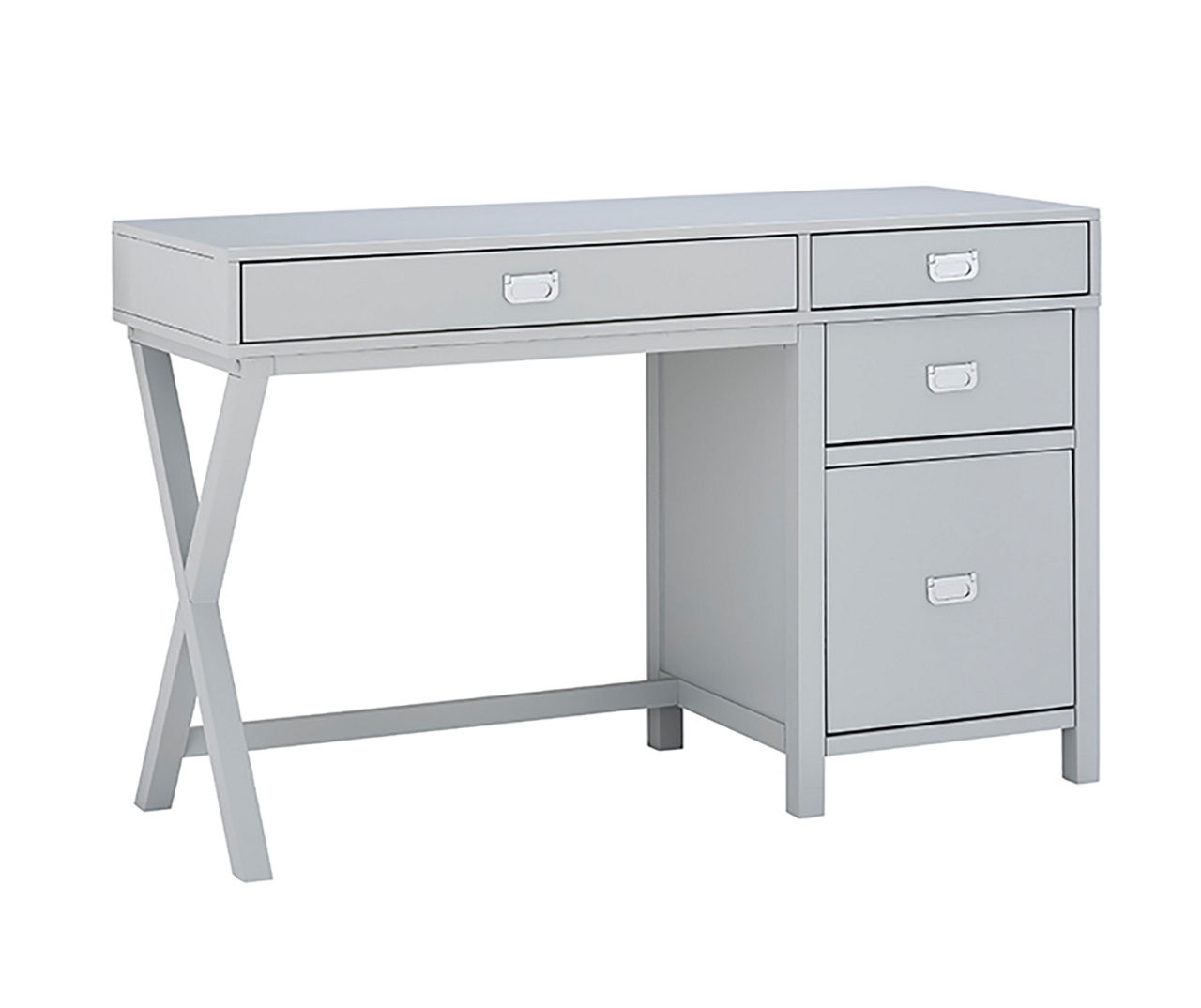 Big lots gray desk store