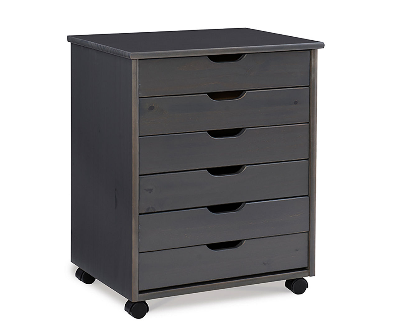 Craft Mate Wide Gray 6-Drawer Rolling Storage Cart | Big Lots