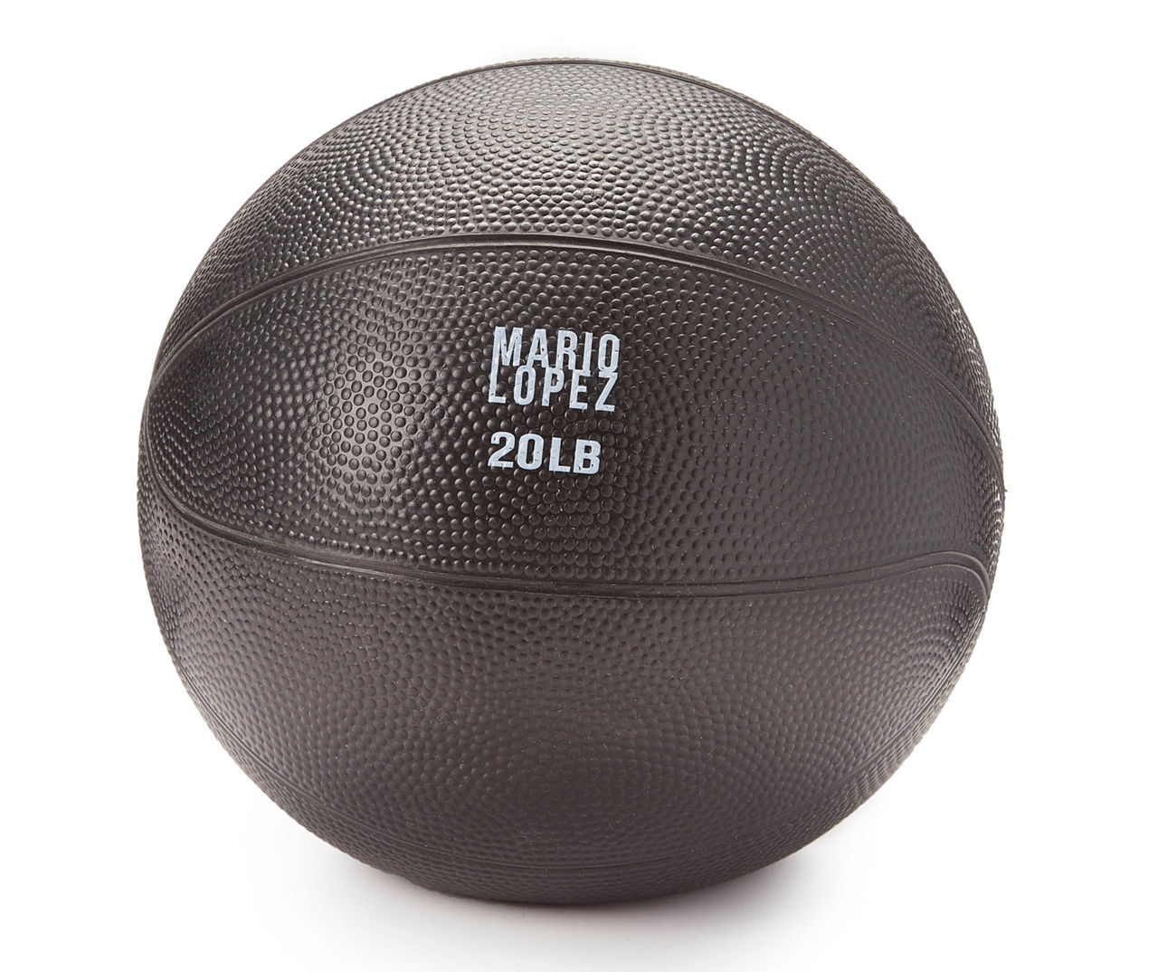 Mario Lopez Fitness Black Slam Ball, 20-lbs. | Big Lots