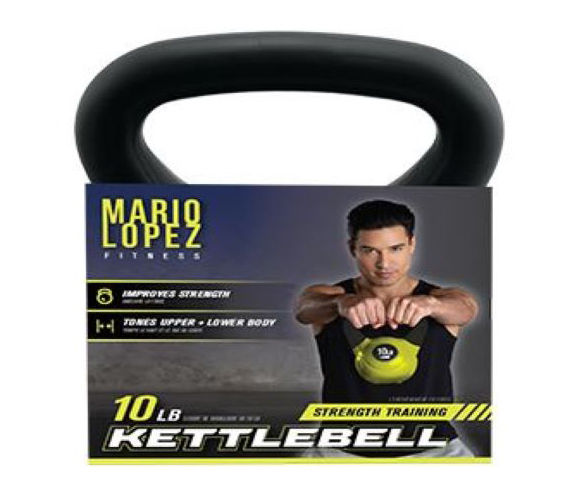 Mario Lopez Fitness Kettlebell Weight | Big Lots
