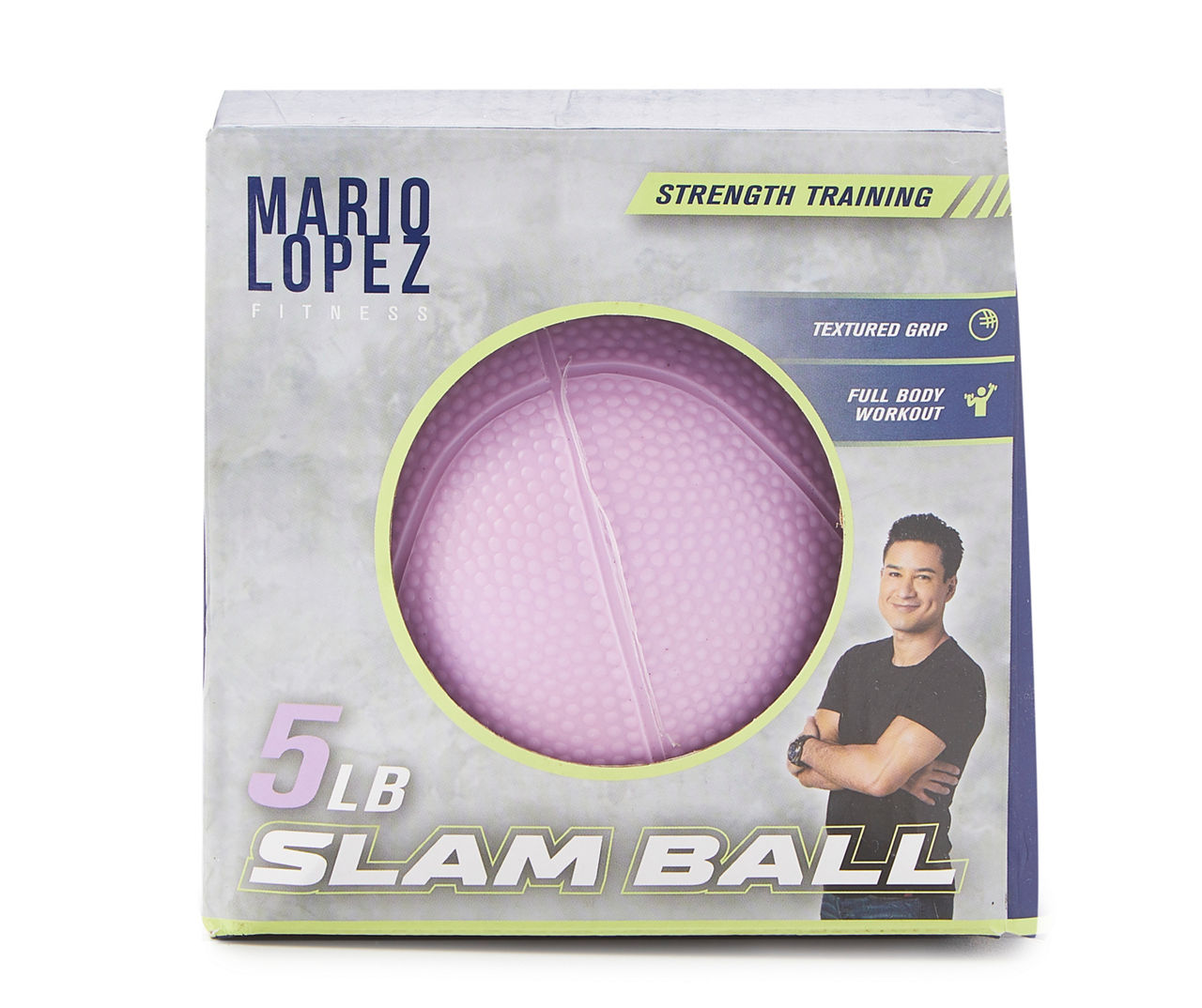 Mario Lopez Fitness Pink Slam Ball, 5-lbs. | Big Lots