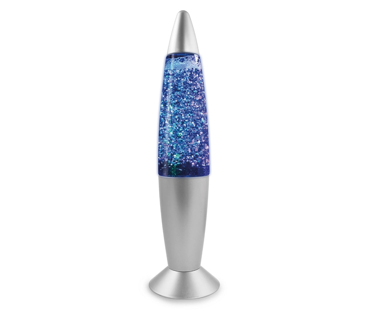 Samsonico Blue Glitter Swirl Lamp | Big Lots