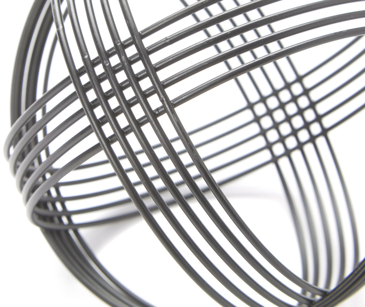Black Metal Wire Decorative Ball | Big Lots