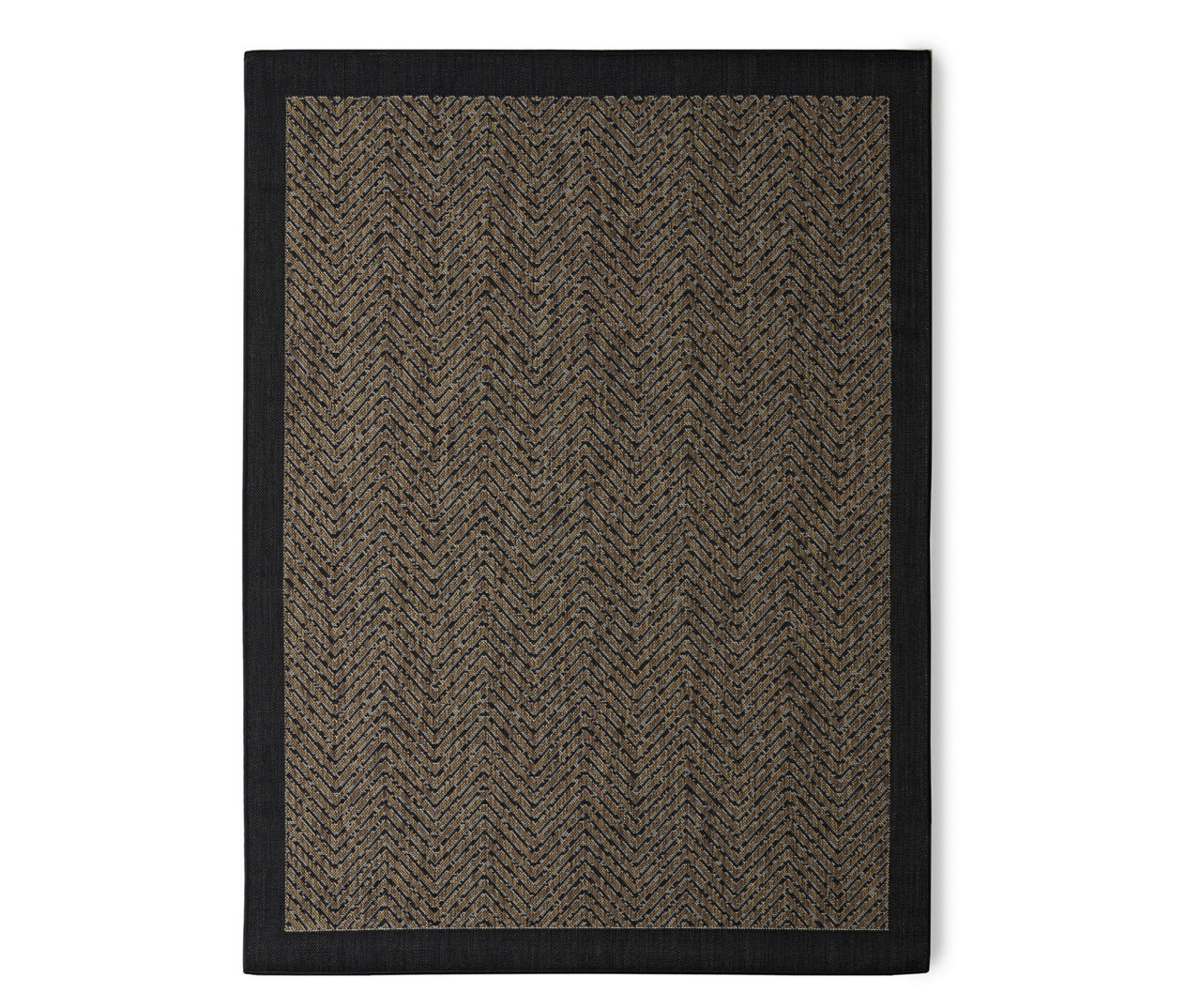 Biscayne Textured Chevron Outdoor Area Rug, (5' x 7') | Big Lots