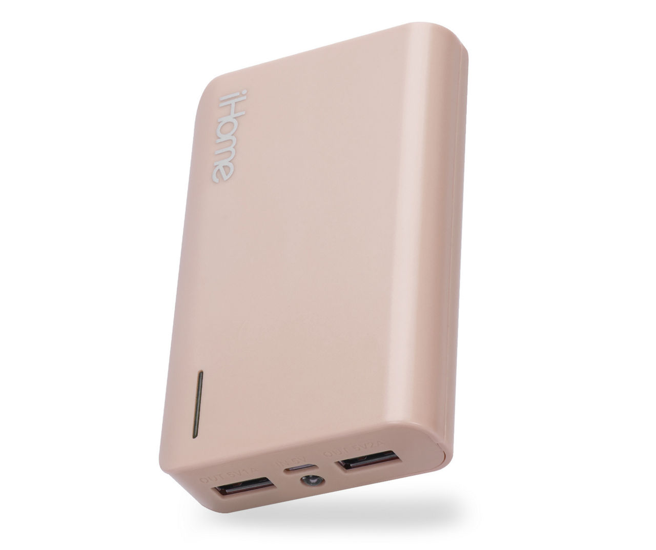 iHome Power Charge Rose Gold 4,400 mAh 2-USB Power Bank | Big Lots