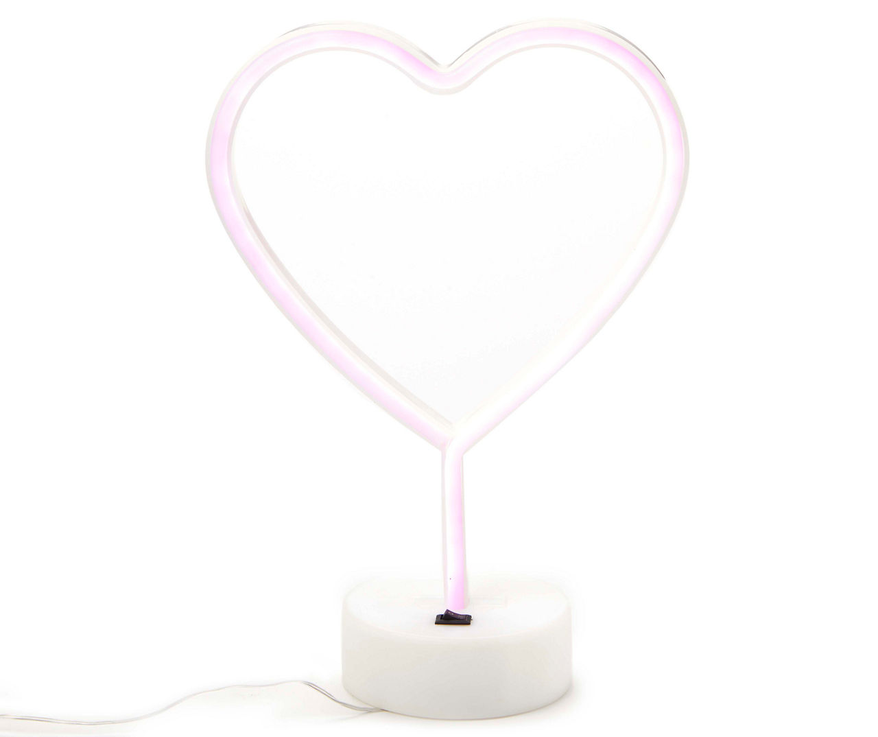Pink Heart Neon LED Light | Big Lots