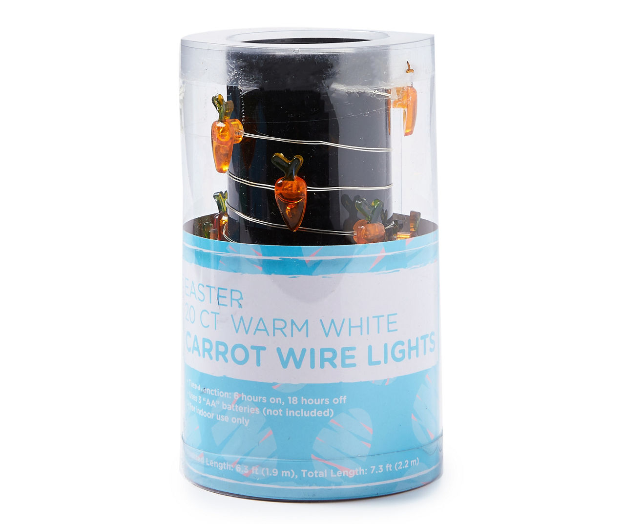 Real Living Warm White Carrot LED Micro Light Set, 20-Lights | Big Lots