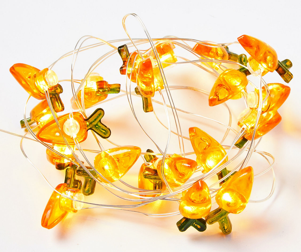 Real Living Warm White Carrot LED Micro Light Set, 20-Lights | Big Lots