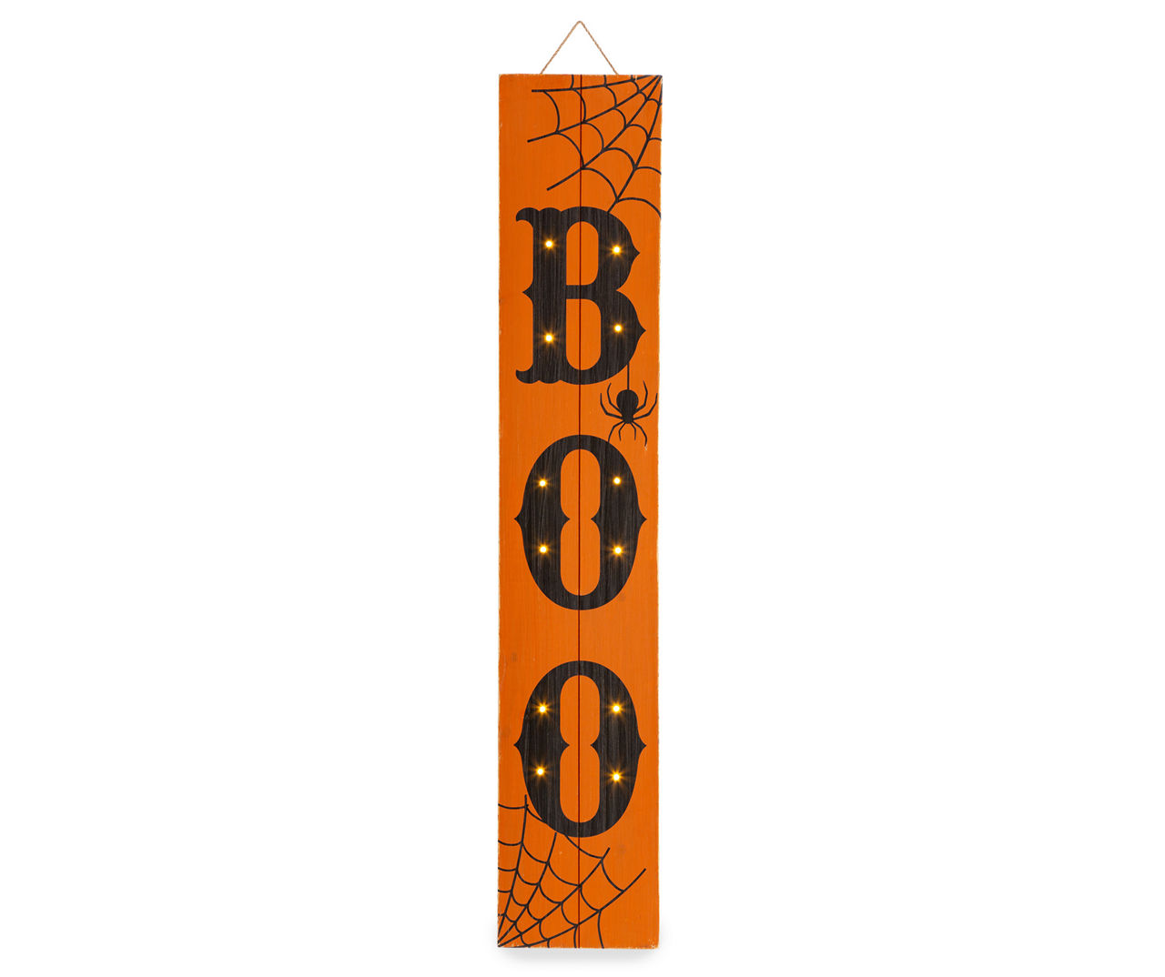 Glitzhome "Boo" Slat LED Vertical Sign | Big Lots