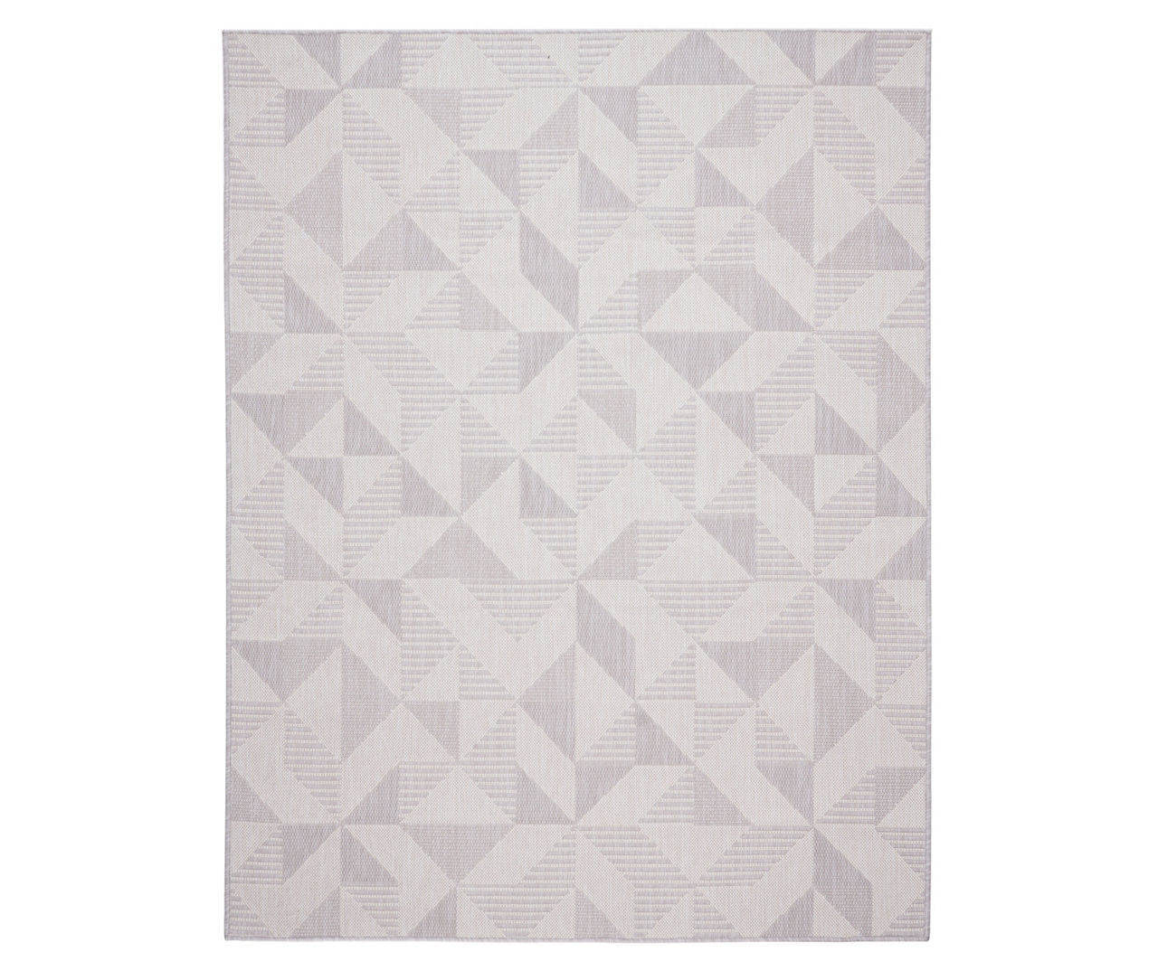 Real Living Pavero Gray & White Geometric Outdoor Area Rug, (8' x 10 ...