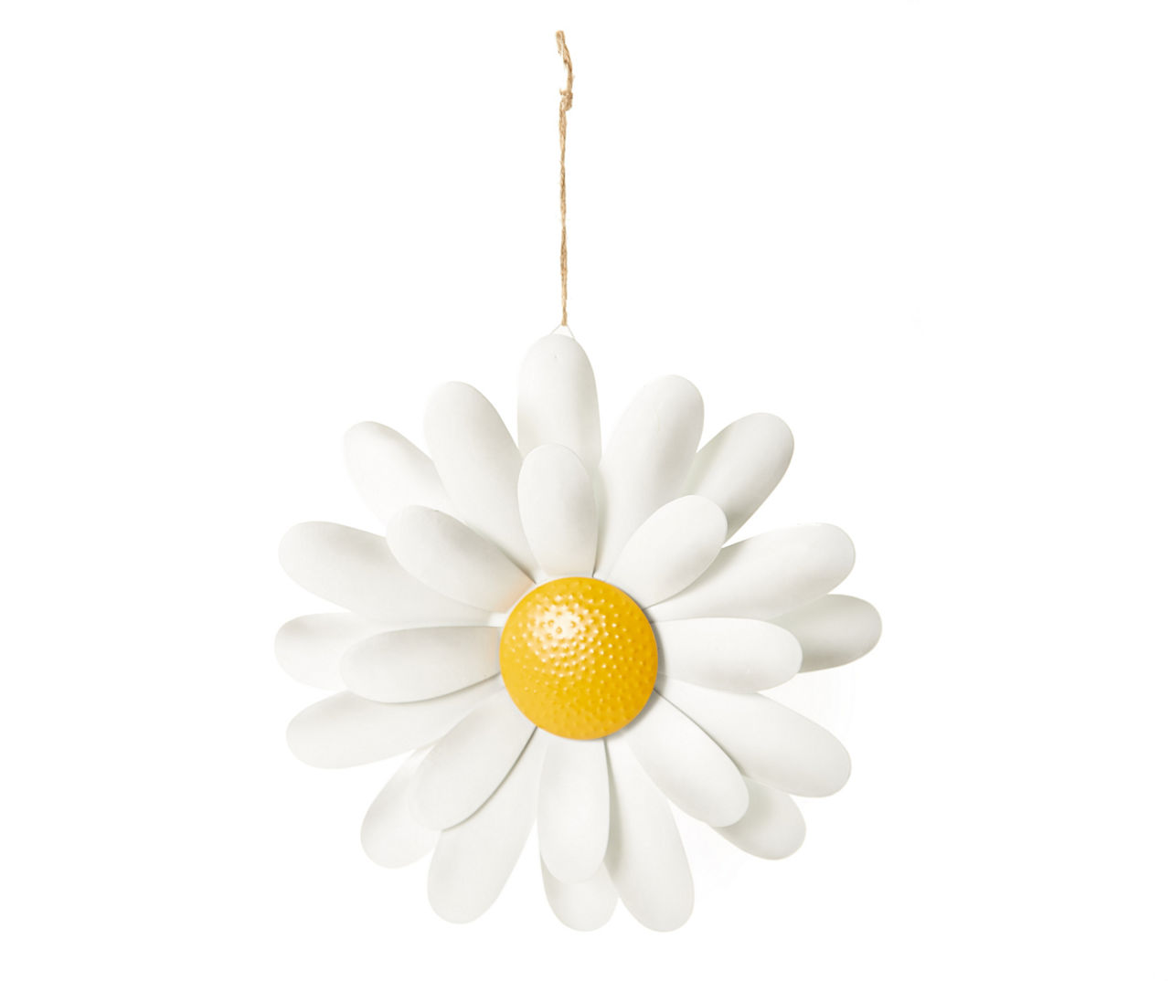 White Daisy Metal Hanging Wall Decor | Big Lots