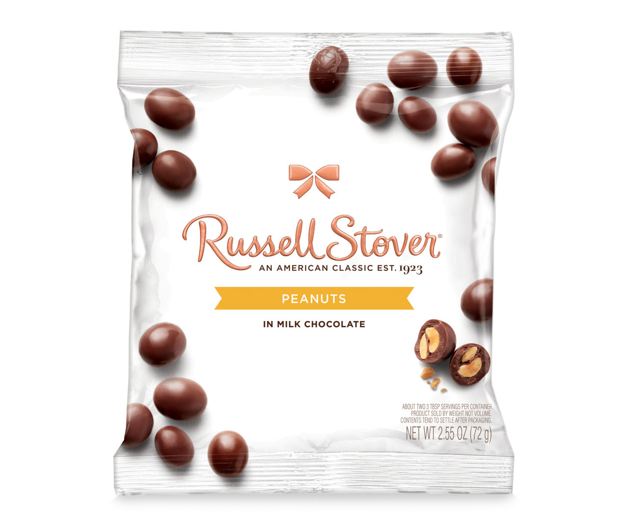Russell Stover Milk Chocolate-Coated Peanuts, 2.55 Oz. | Big Lots