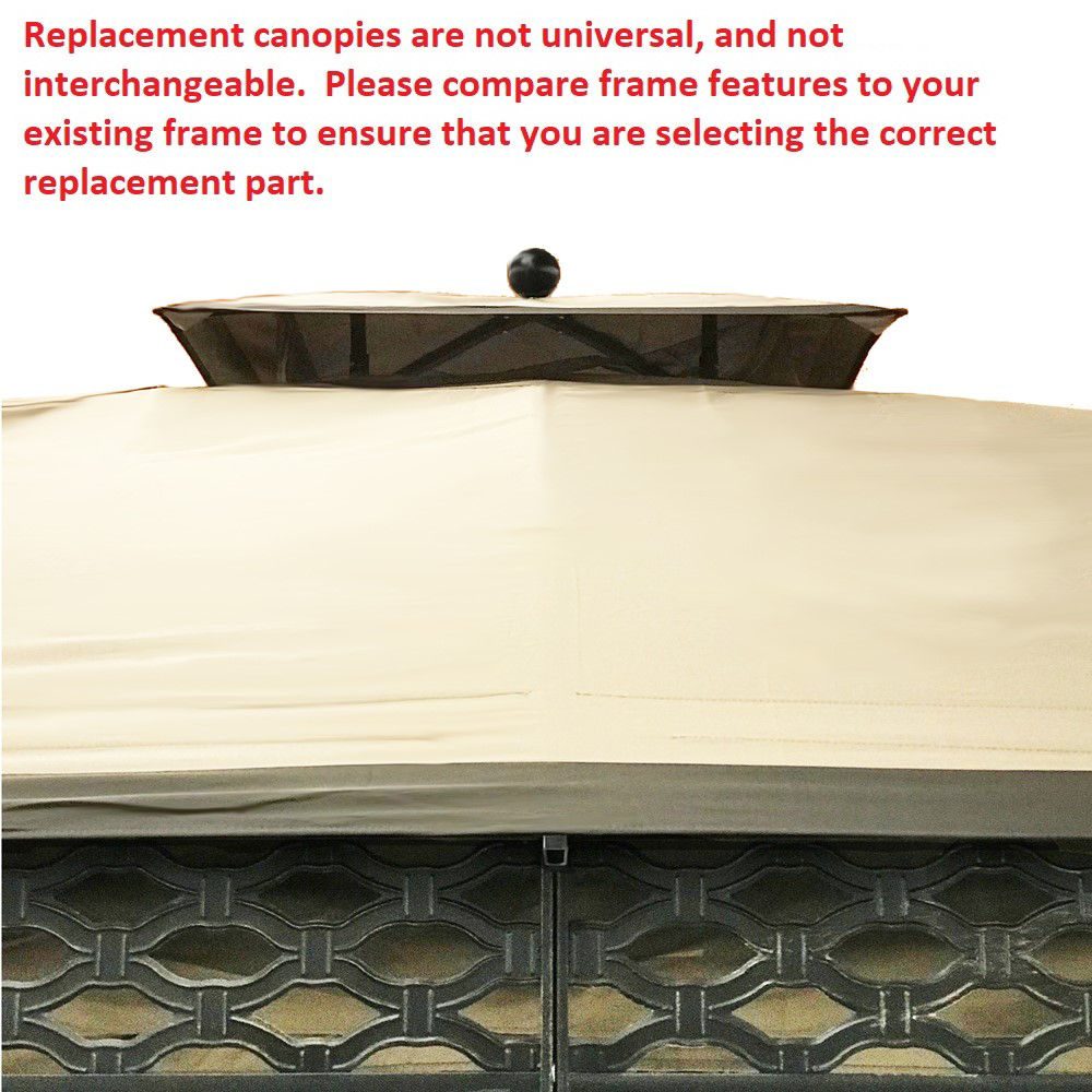 Garden Winds Pinehurst Gazebo Navy Replacement Riplock Canopy | Big Lots