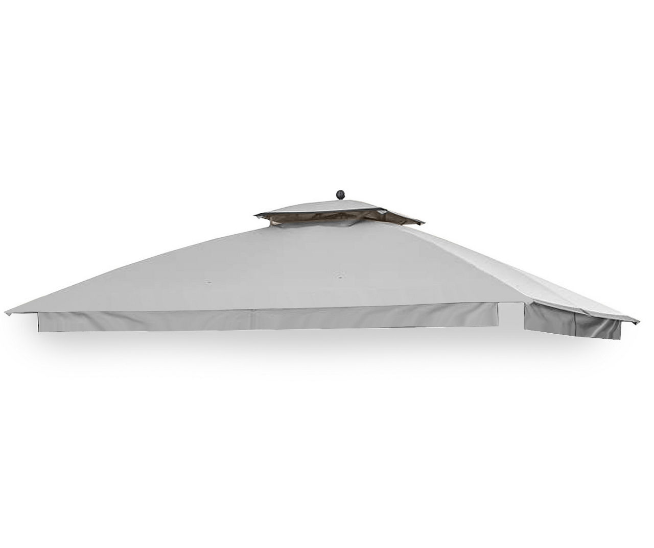 Garden Winds Shadow Creek Gazebo Gray Replacement Riplock Canopy | Big Lots