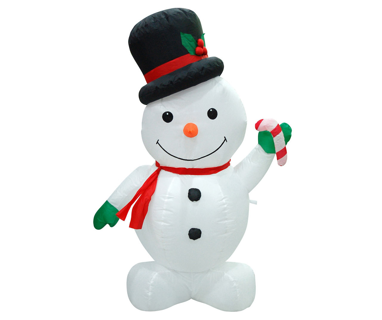 Jeco 4' Inflatable LED Top Hat Snowman | Big Lots