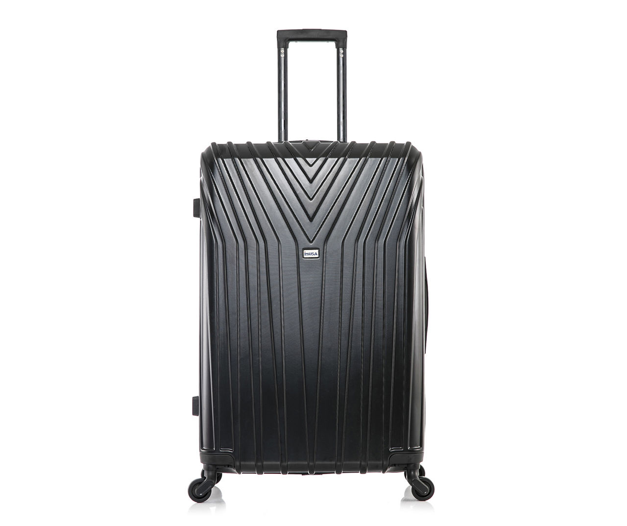 INUSA Vasty Black 28" Y-Ridge Hardside Spinner Suitcase | Big Lots