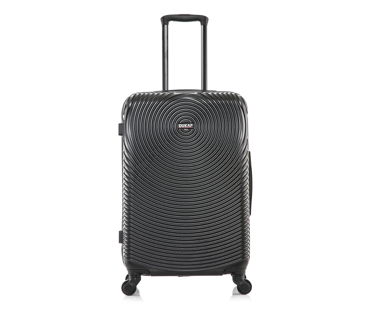 DUKAP Inception Black 24" Radial Ridge Hardside Spinner Suitcase | Big Lots