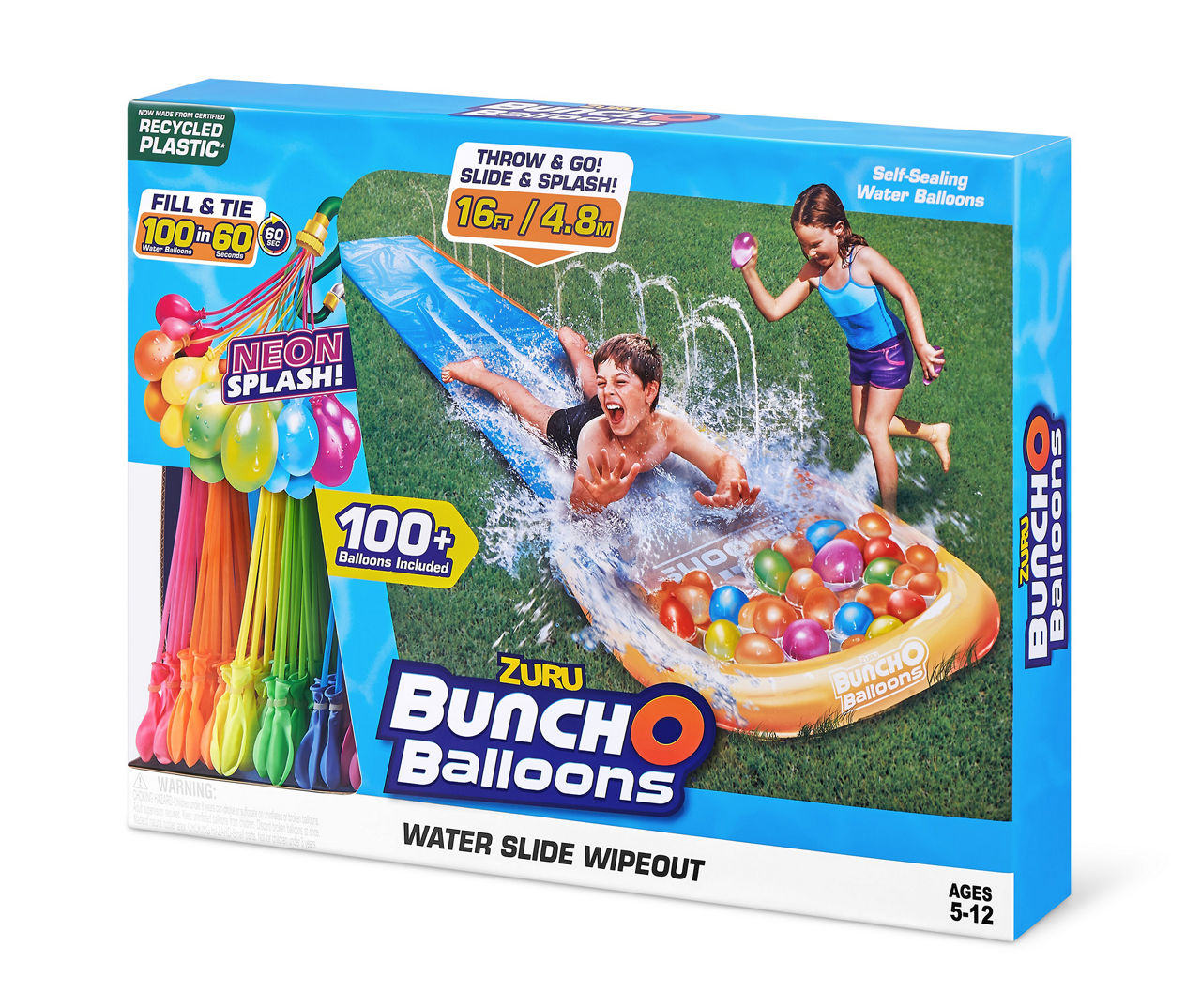 Bunch O Balloons Water Slide Wipeout Set | Big Lots