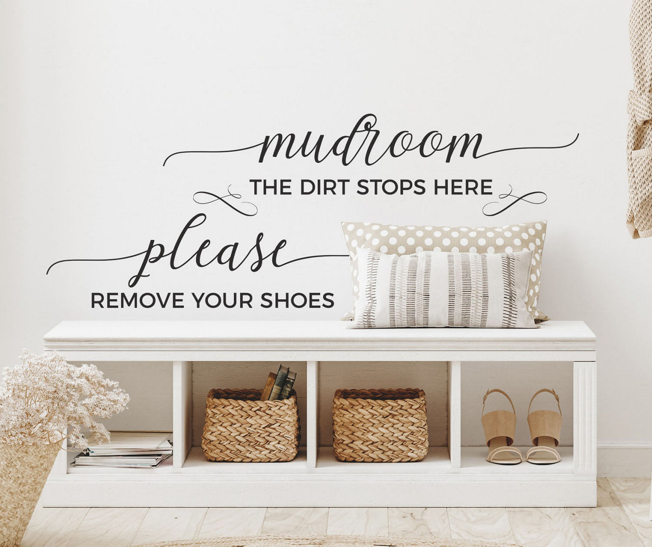 "Mudroom" Wall Decal Set | Big Lots