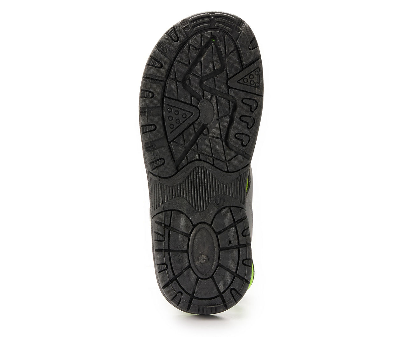 RBX Kids' 1 River Gray & Neon Green Double-Strap Sandal | Big Lots