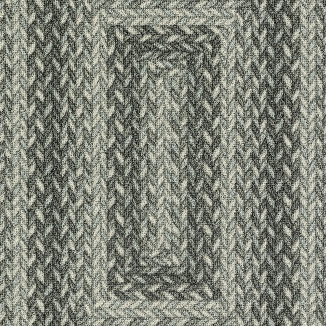 Broyhill Gray Braided-Print Area Rug, (20" x 34") | Big Lots