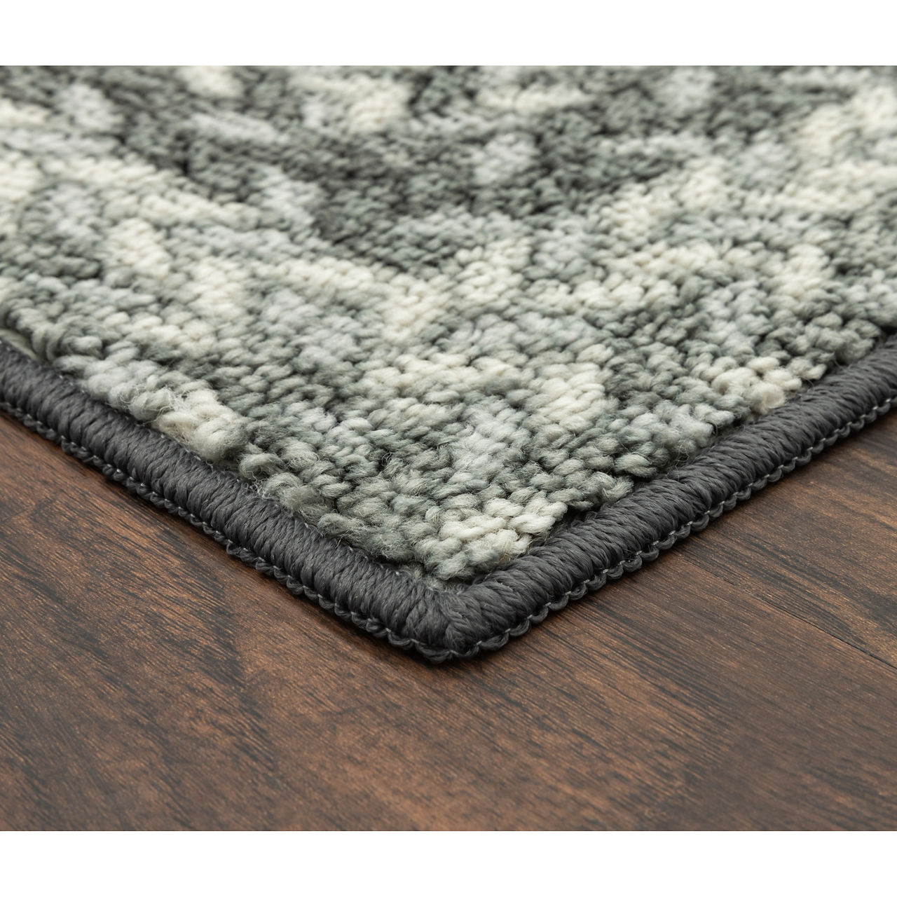 Broyhill Gray Braided-Print Area Rug, (30" x 46") | Big Lots