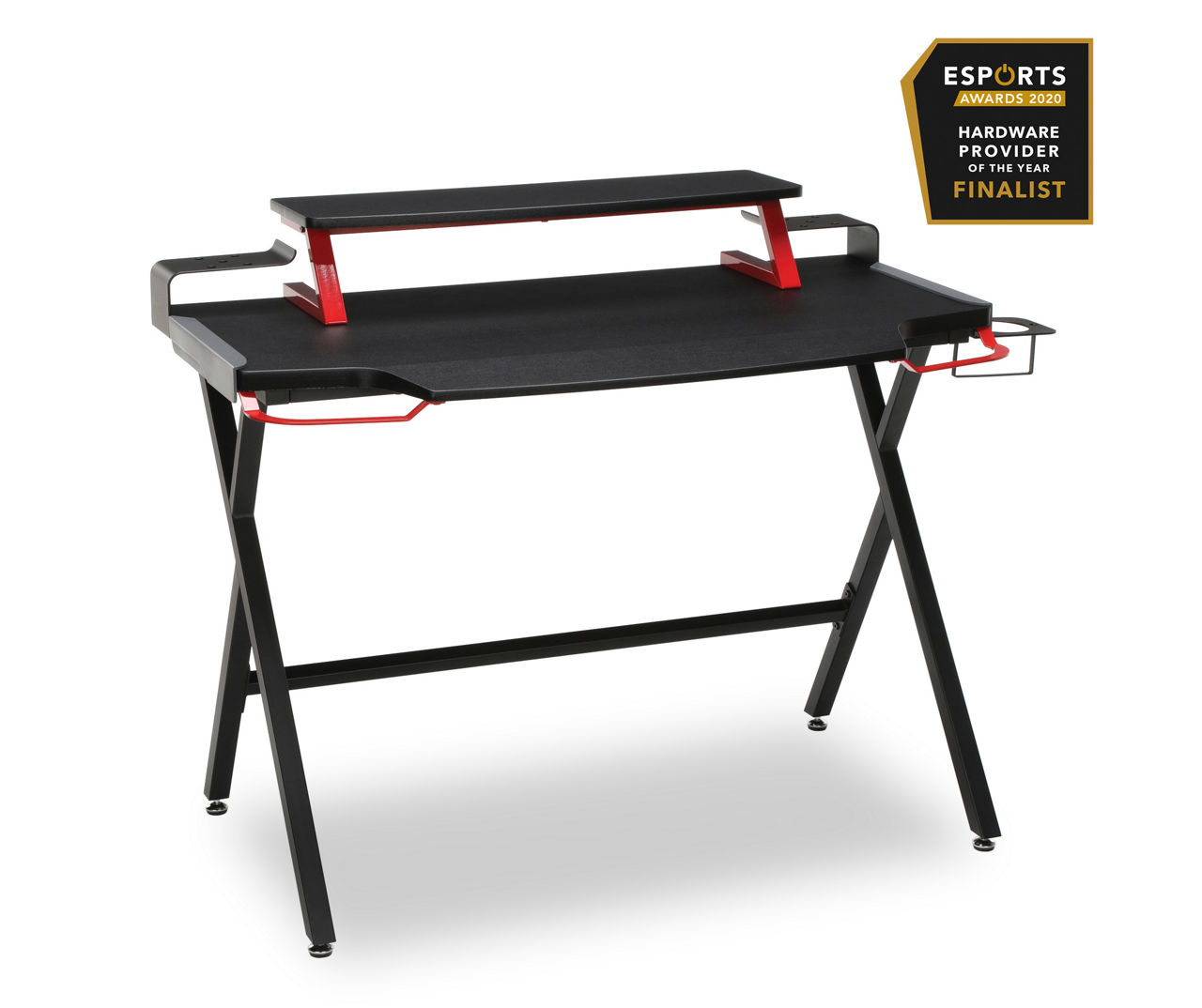 1000 Red Black Gaming Desk