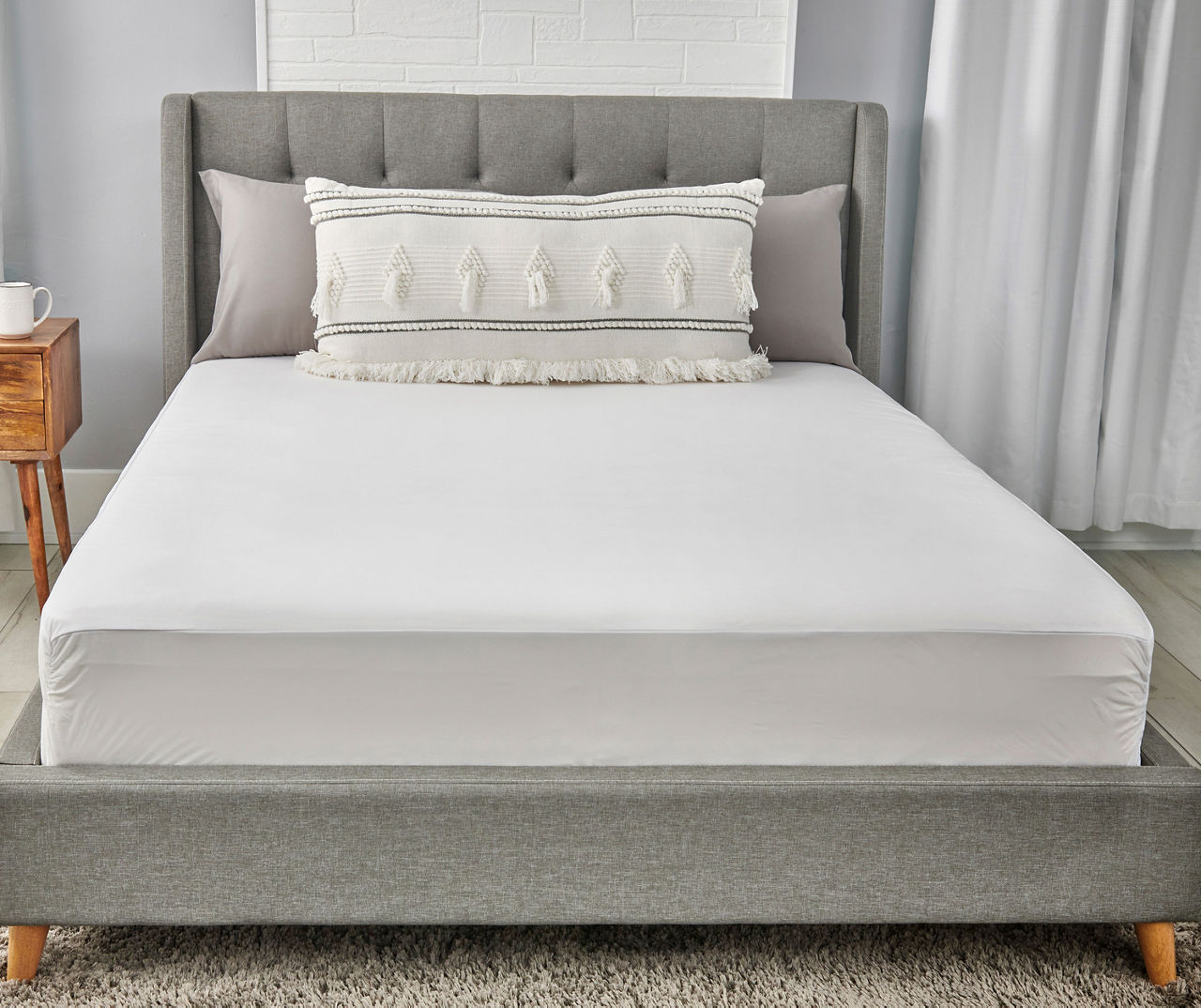 Allerease White Purely Clean Pro Full Zippered Mattress Protector | Big Lots