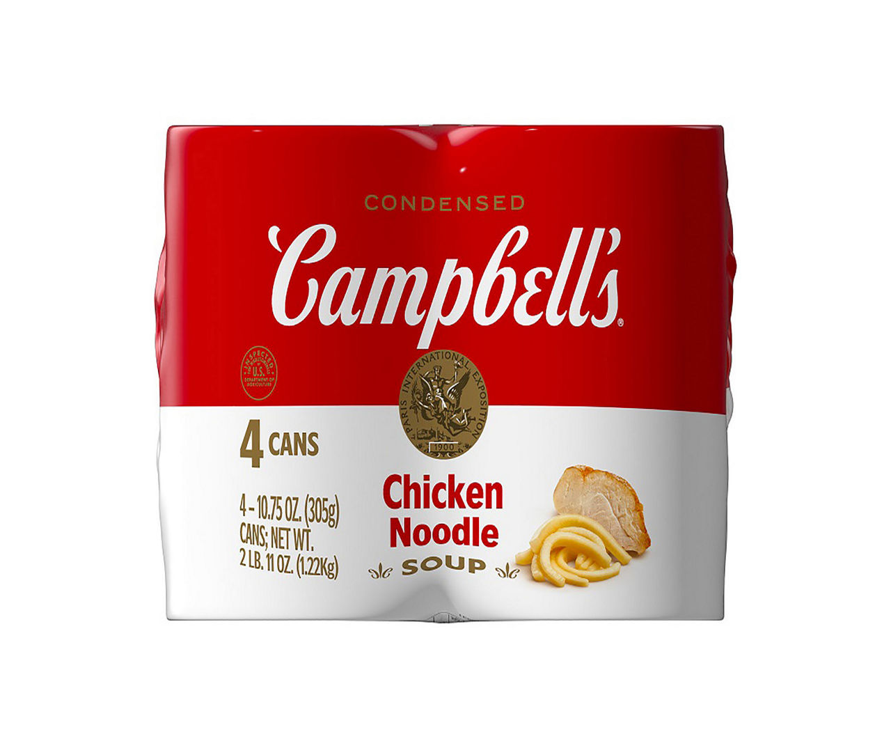 Campbells Condensed Chicken Noodle Soup 1075 Oz Cans 4 Pack Big Lots