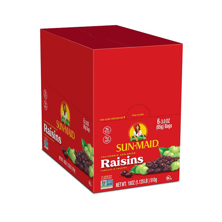 Sun-Maid California Raisins, 3 Oz. | Big Lots